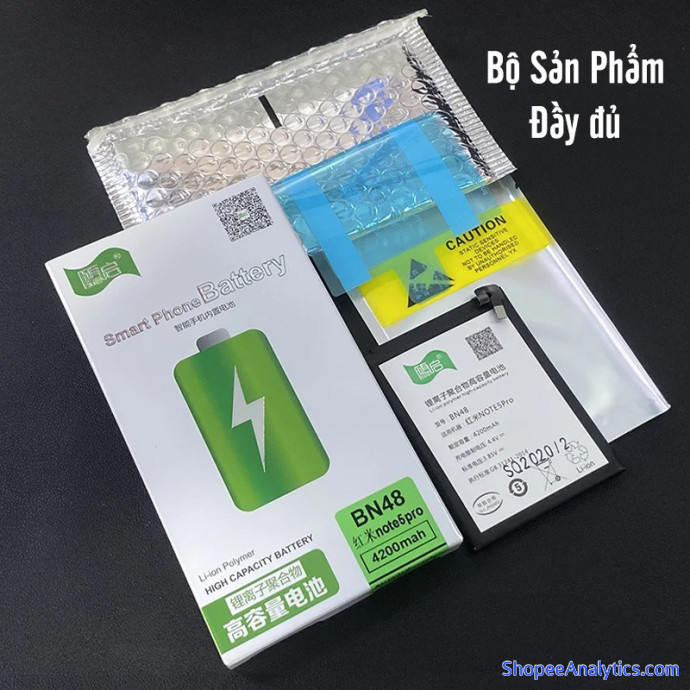 Review Pin Suiqi Li-ion thay thế cho Xiaomi Redmi Note 6 Pro (BN48) 4200mAh