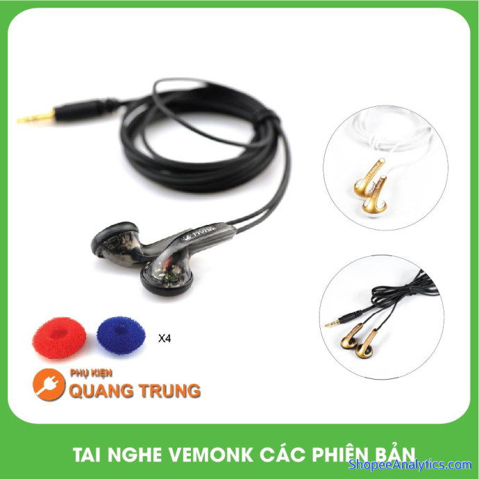Review Tai nghe VE Monk Plus Các phiên bản