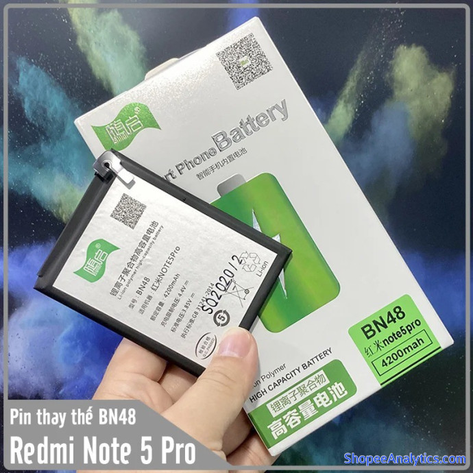 Review Pin Suiqi Li-ion thay thế cho Xiaomi Redmi Note 6 Pro (BN48) 4200mAh